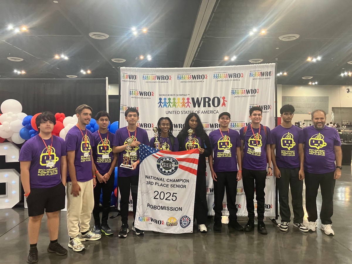 WRO Robotics Competition 2025: Archimedean Students Excel at the ...